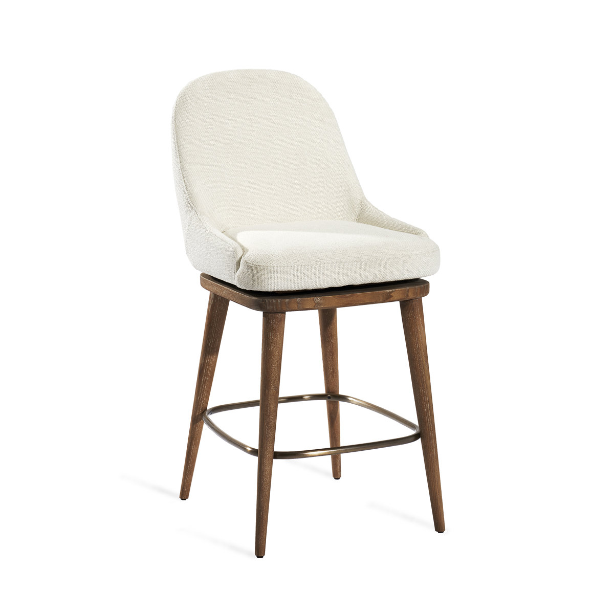 Interlude Harper Swivel 26" Counter Stool | Perigold